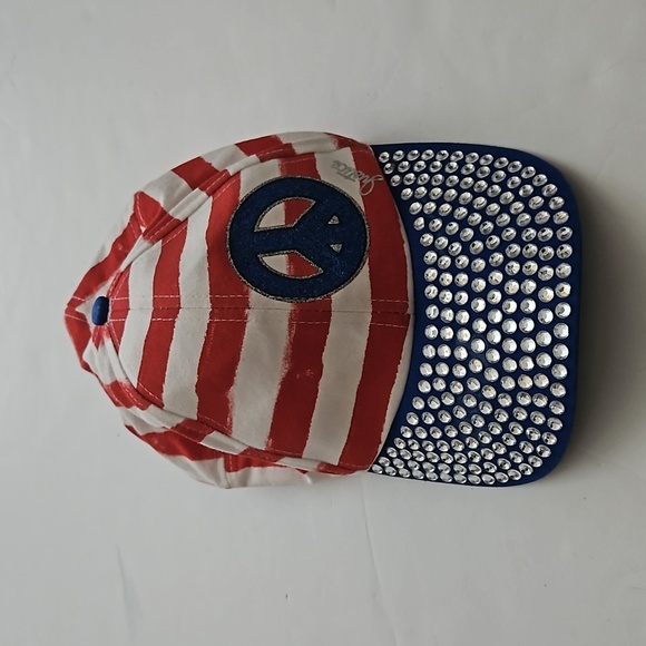 Justice | Accessories | Justice Red White And Blue Baseball Cap | Poshmark